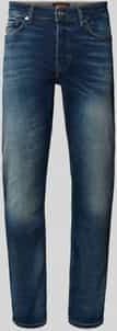 Boss Orange by Hugo Boss Slim Fit Jeans mit Label-Patch DELAWARE BO