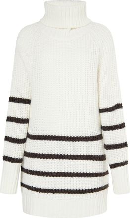 Usha Strickpullover Damen weiss