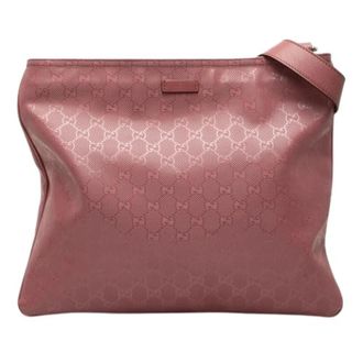 Gucci Pre-owned Canvas Crossbody Bag - - Pre-owned - Damen - Rosa - ONE SIZE