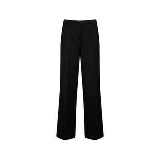 Guess Pantalon droit pliss&eacute; &agrave; taille mi-haute