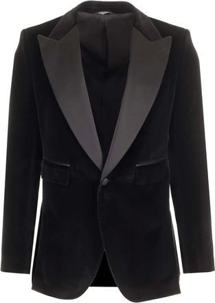 Dolce & Gabbana Homme, Vestes, Noir, Taille: L Vestes