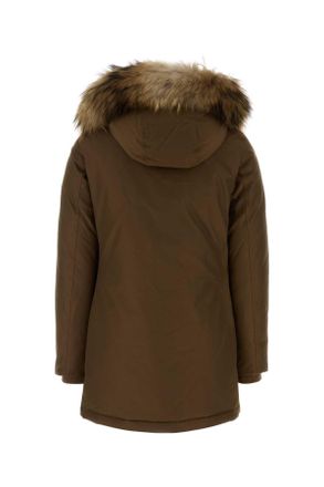 Woolrich Detachable Down Jacket - Brown