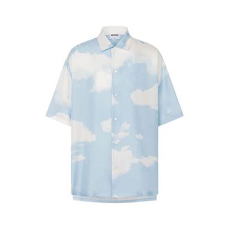 Moschino Herren, Shirts, Blau, MGr&ouml;&szlig;e