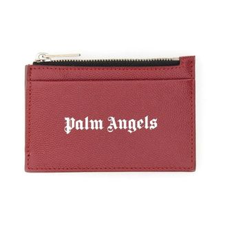 Palm Angels Kaviar Kartenhalter mit Rei&szlig;verschluss - - Accessories - Herren - Braun - ONE SIZE