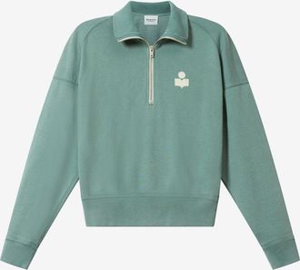 Isabel Marant Sweatshirt Ross - Femme - Sauge / Ecru - Taille32 - Marant &Eacute;toile