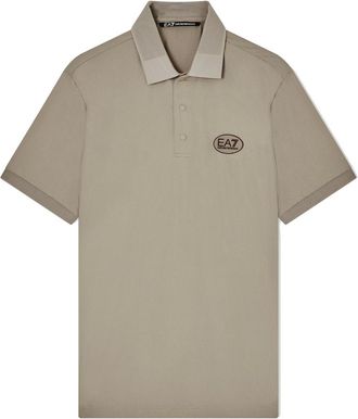 Emporio Armani Emporio Armani Ea7, Homme, Tops, Brun, Taille: XL Tennis Pro Polo