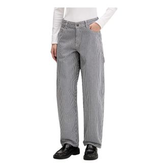 Dickies Hickory Loose Straight Carpenter Jeans - - Jeans - Damen - Blau - W26