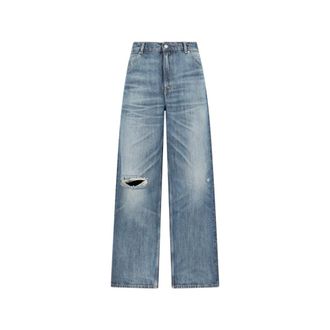 Our Legacy Homme, Jeans, Bleu, Taille: W33 Vast Cut Wide Jeans