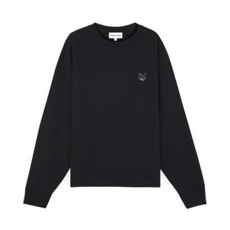 Maison Kitsun&eacute; Stilvolles Sweatshirt - - Sweatshirts & Hoodies - Herren - Schwarzk - S