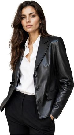 Dolce & Gabbana Femme, Vestes, Noir, Taille: 36 FR Blazers