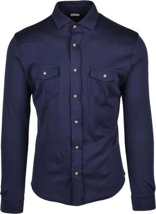 Eleventy Homme, Chemises, Bleu, Taille: 3XL Casual Chemises