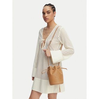 Calvin Klein Handtasche Calvin Klein Bold Ck Small LV04F3640G Beige
