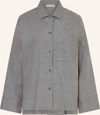 Chantelle Lounge-Shirt Karl Aus Flanell grau