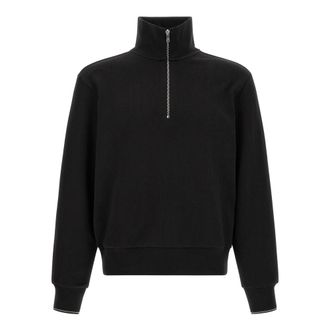 HUGO BOSS Sweat 1 Half Zip Sweatshirt - - Sweatshirts & Hoodies - Herren - Schwarzk - S