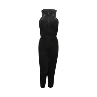 Elisabetta Franchi Femme, Combinaisons et Ensembles, Noir, Taille: 44 FR Tuta Intera WO Jumpsuit