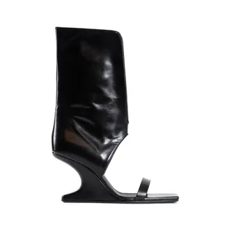 Rick Owens Hollywood winged cantilever in capretto leather
