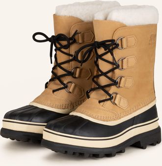 Sorel Schn&uuml;rboots Caribou braun