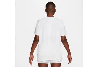 Nike T-Shirt W NK ONE RELAXED DF SS TOP sportlicher Stil, f&uuml;r Fitness, aus Jersey, mit geradem Abschluss