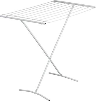 Metaltex 40550014080 Cross-Como, Kunststoffummantelter Stahldraht, wei&szlig;, 110 x 82 x 56 cm