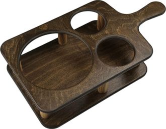 Eli Jewels Couchbar Snackbox Größe M Premium Qualität Snackbar, Snackschale und 2 Getränkehalter, Geschenk für Männer und Frauen, Couchbutler in versch. Farben -