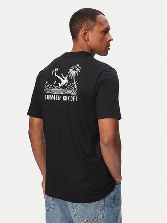 adidas T-Shirt Summer Slides Sport Graphic JZ4998 Schwarz Regular Fit