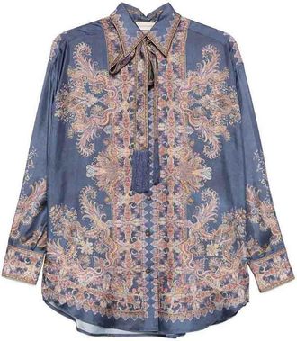 Zimmermann Chemise - Bleu Fonc&eacute;