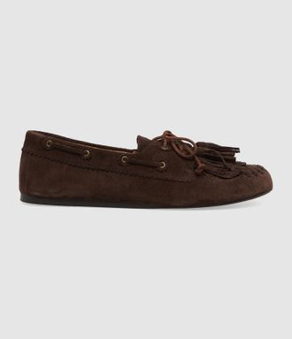 Isabel Marant Mocassins Fersi Chocolate