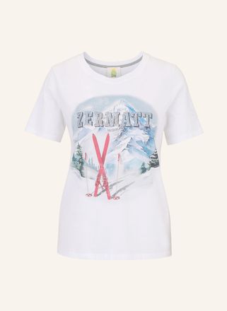 Princess Goes Hollywood Princess Goes Hollywood T-Shirt Mit Schmucksteinen weiss