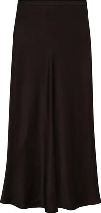 Anine Bing Femme, Jupes, Brun, Taille: 40 FR Bar Silk Skirt