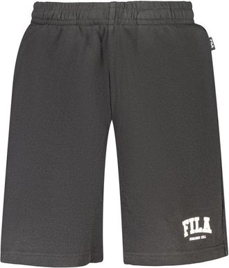 Fila Schwarze Baumwoll-Herrenhose