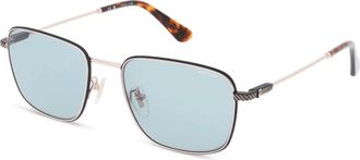 Police Rose Gold/Green Sonnenbrille - - Accessories - unisex - Gelb - 57 MM