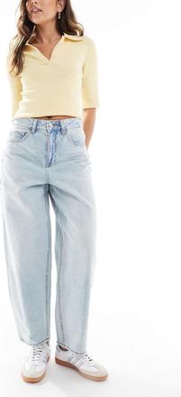 Vero Moda Billie - Jean bouffant - Bleu clair délavé