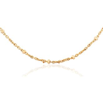 Cleor Collier en brass, 3 microns of gold