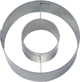 Städter Ausstechform, Edelstahl, Silber, 30 x 30 x 30 cm