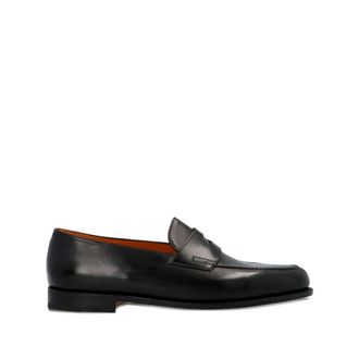John Lobb Homme, Chaussures, Noir, Taille: 41 EU Lopez Loafer