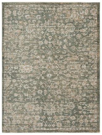 Safavieh Traditionell Wohnzimmer, Esszimmer, Schlafzimmer - Hazel, Mittlerer Stapel, Gr&uuml;n/Beige, 465 X 697 cm