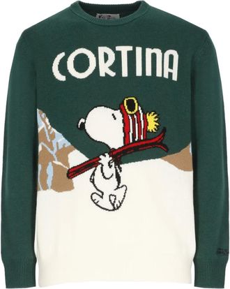 Saint Barth Homme, Pulls, Vert, Taille: XL Heron Crew Neck Sweater