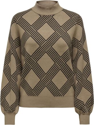 Only Onlanny Ls Jq O-Neck KNT