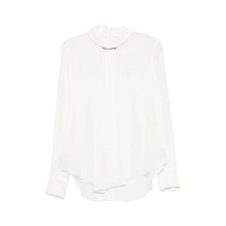 Brunello Cucinelli Monili-Detail Bluse - - Blouses & Shirts - Damen - Wei&szlig; - M