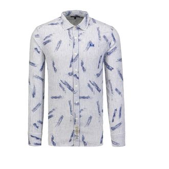 La Martina Mehrfarbiges Langarmhemd - - Shirts - Herren - Mehrfarbig - M