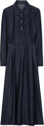 Luisa Cerano Femme, Robes, Bleu, Taille: 42 FR Midi Dress