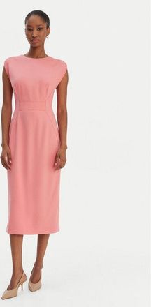 HUGO BOSS Coctailkleid Detira 50551898 Rosa Slim Fit