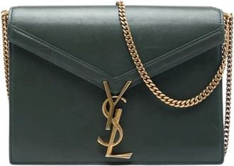 Saint Laurent Pre-owned Cassandra - Femme - Pre-owned - Vert - Taille: ONE Size