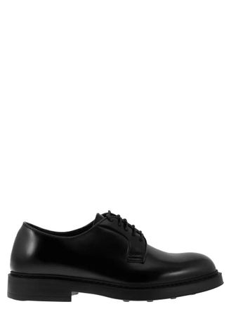 Doucal's Leather Derby Lace-Up - Gr. 41,5 (EU) - in Schwarz