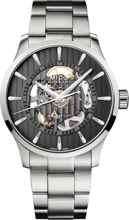 Mido Multifort Skeleton Herrenuhr M038.436.11.061.00