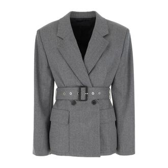 Lanvin Damen, Jacken, Grau, SGr&ouml;&szlig;e