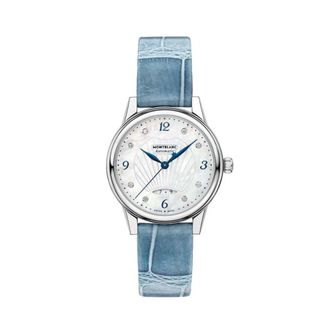Montblanc Montblanc, Femme, Accessoires, Bleu, Taille: ONE Size Boheme Automatic Date