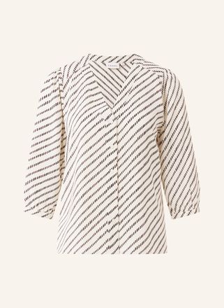 Comma Comma Bluse Mit 3/4-Arm weiss