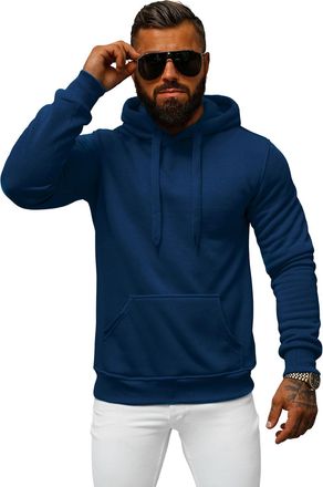 OZONEE Herren Hoodie Sweatjacke Kapuzenpullover Sweatshirt Farbvarianten Kapuzenjacke Kapuzenpulli mit Rei&szlig;verschluss Langarm Sport Style Casual Fitness Trai