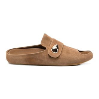 Sergio Moretti Femme, Chaussures, Brun, Taille: 39 EU Mules Compens&eacute;es Bout Ouvert